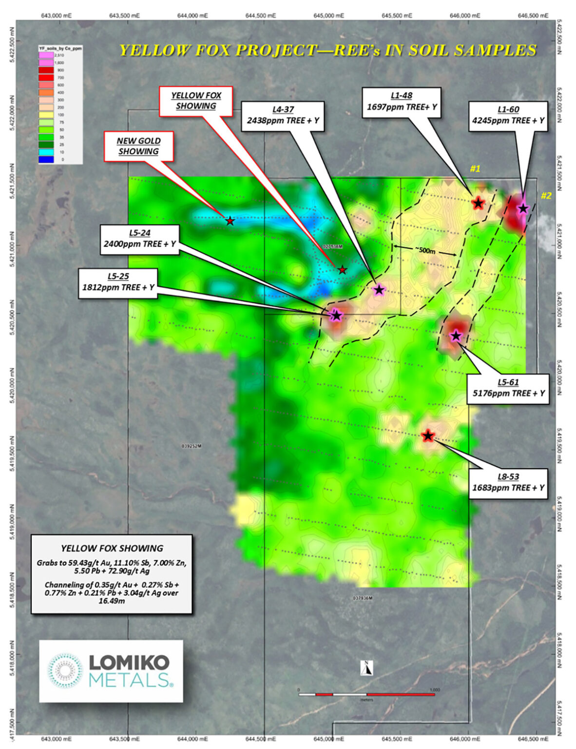 Lomiko Metals Identifies New Rare Earth Element (“REE”) Anomalies at ...